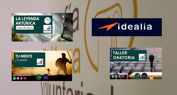 Centro IDEALIA – Agenda Abril 2025 - WEEKY