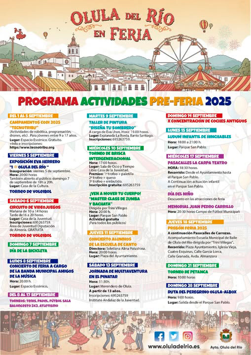 FERIA Olula del Río 2025 - WEEKY