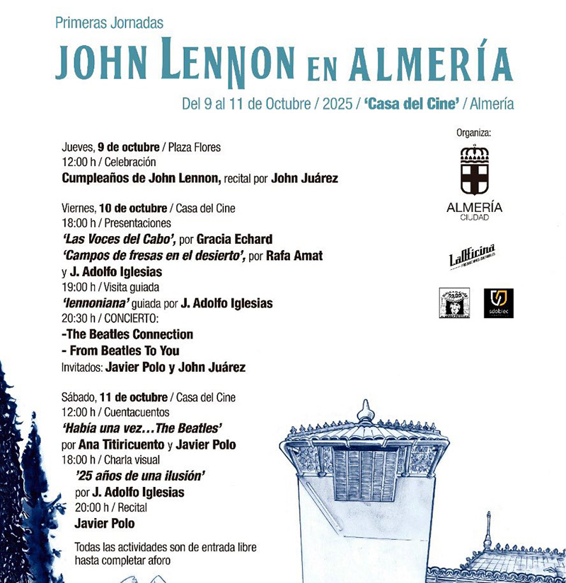 Jornadas John Lennon en Almería - WEEKY